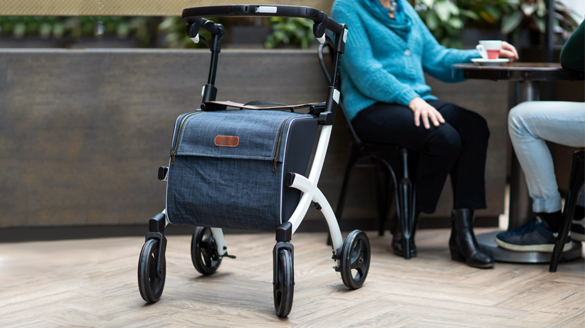 Le rollator, un déambulateur à roues - UNIVERS SANTE